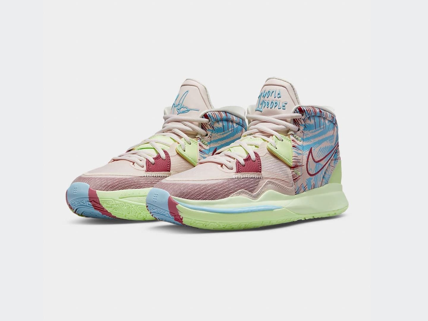Nike Kyrie Infinity "1 World 1 People" / light pink, sweet rose CZ0204-600